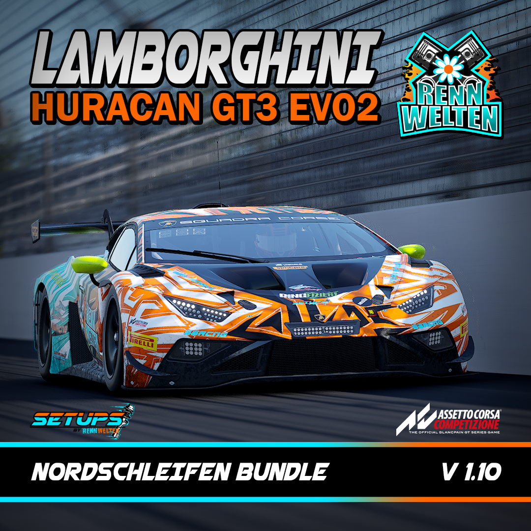 Huracan GT3 Evo2 Setup Packs ACC V 1.10 – RennWelten Shop