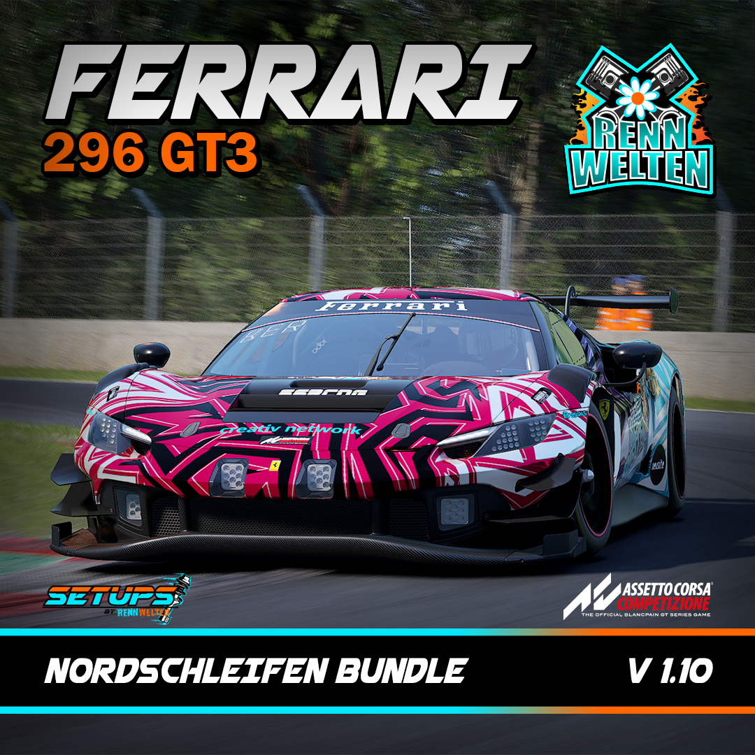 Ferrari 296 GT3 Setup Packs ACC V 1.10 – RennWelten Shop